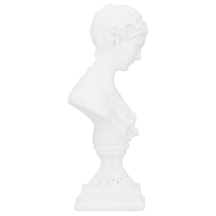 XXU Reproduction Statue 23x12.5cm Statues de sculpture Résine Ornements ...
