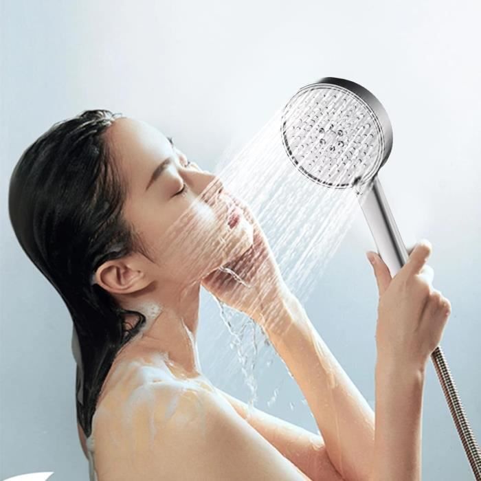 Pommeau De Douche À Main – Douche À Main Haute Pression – Eau Dure ...