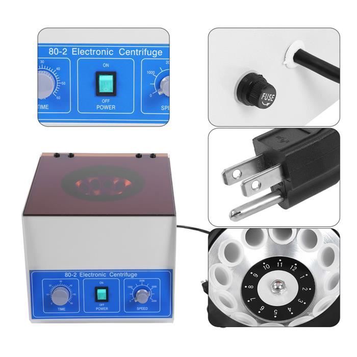 Centrifugeuse de sang 0.04KW US Plug 110V centrifugeuse médicale ...