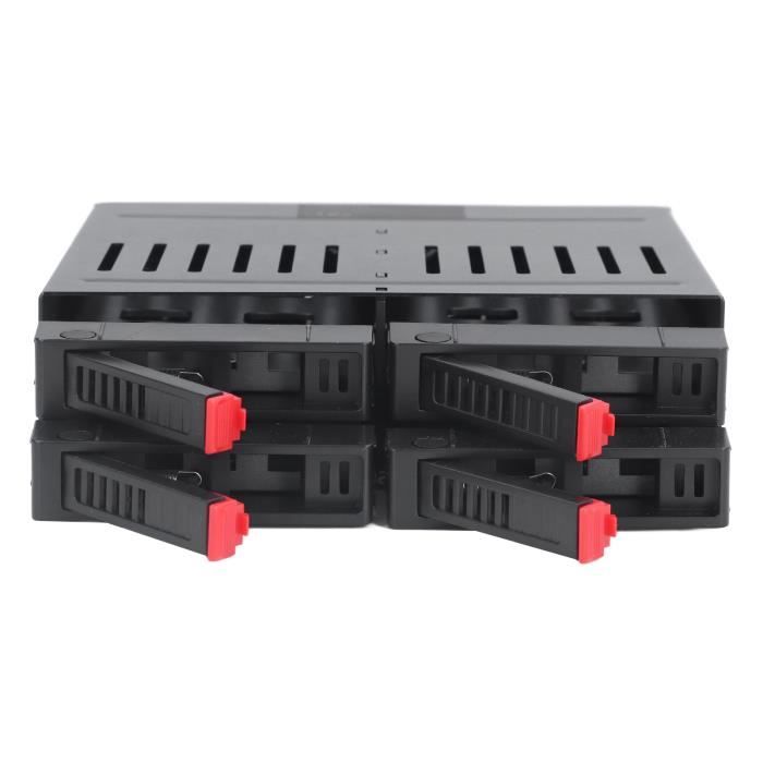 Fdit Cage HDD 4 baies Châssis de cage de disque dur à 4 baies Plateau ...