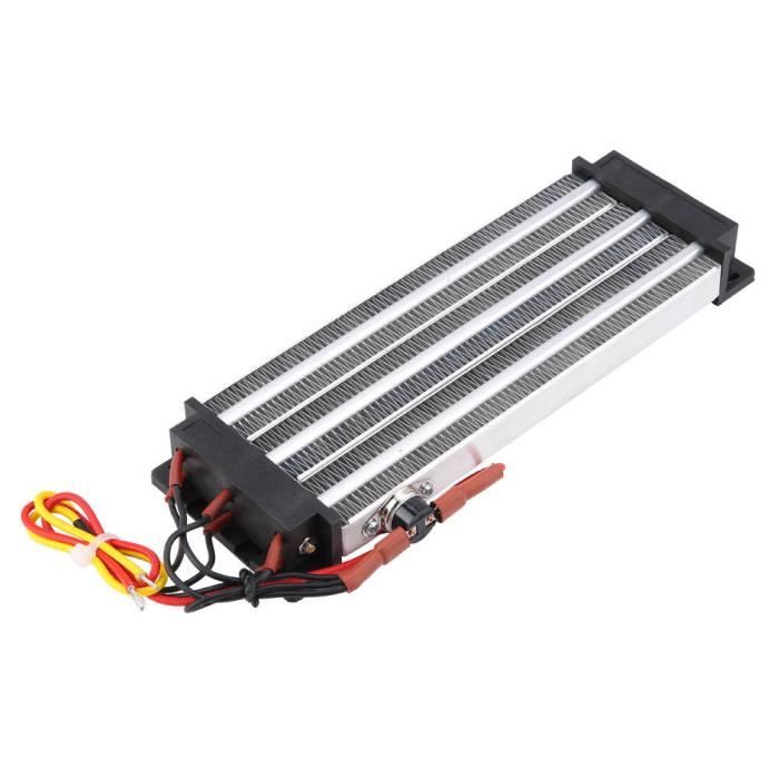 Réchauffeur d'air en céramique, 220V 1500W Conduction Type PTC Élément chauffant en céramique ...