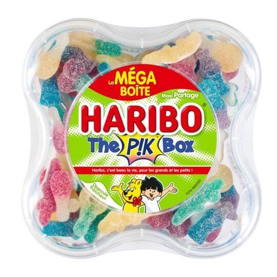 Bonbons the pik box mega HARIBO la boite de 730g - Cdiscount Au quotidien