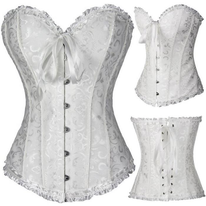 Bustier femme,X Sexy femmes Steampunk Renaissance Corset à lacets ...