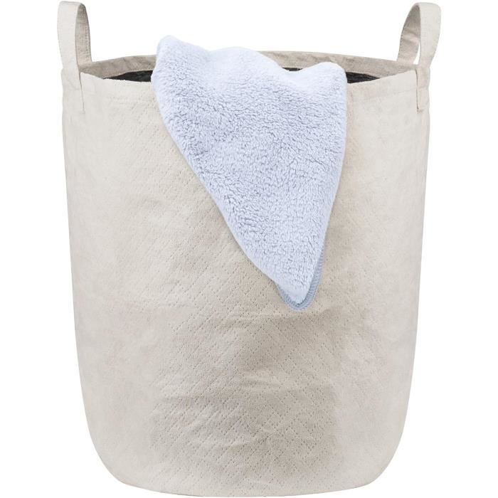 Pliable Panier À Linge 45L,Grand Organiser Panier Pour Vêtements ...