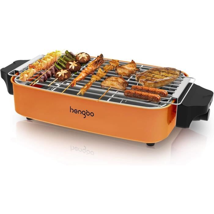 Barbecue De Table Bbq Electrique Sans Fumé Utilisation En Intérieur ...