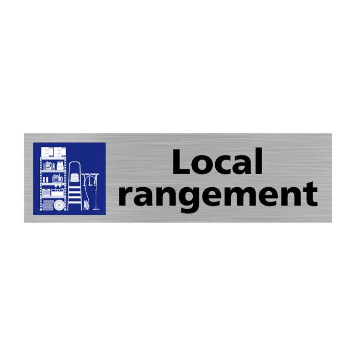 Pictogramme LOCAL RANGEMENT (Q0424) - SIGNALETIQUE.BIZ FRANCE - Adhésif ...