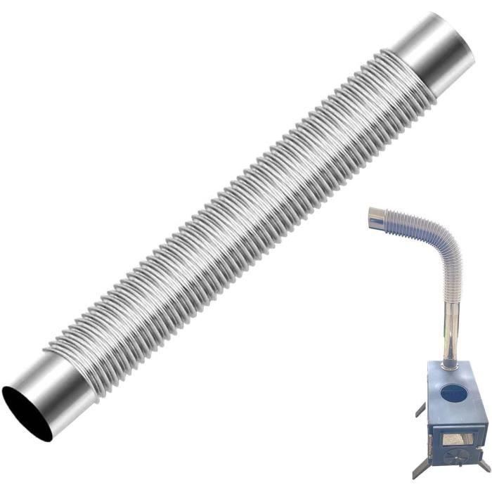 Sifflet De Poêle À Bois - Tuyau D'Évacuation De Fumée Flexible En Acier ...
