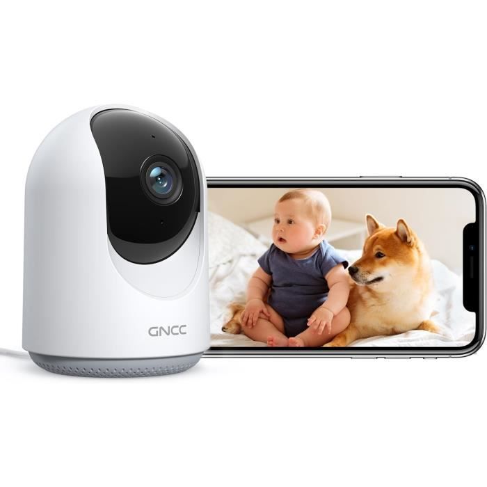 Camera Surveillance Wifi 1080P, Caméras De Surveillance 2.4G, Détection ...