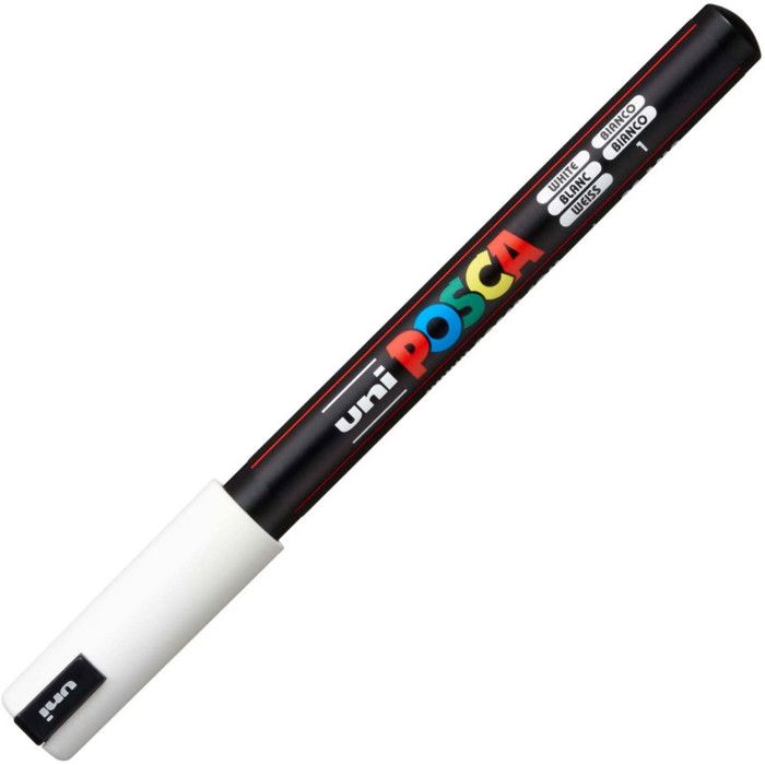 Marqueur peinture - POSCA - - Pointe Calibrée Extra-Fine - Couleur ...