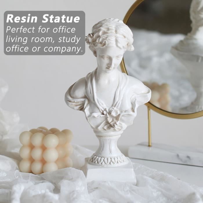 XXU Reproduction Statue 23x12.5cm Statues de sculpture Résine Ornements ...