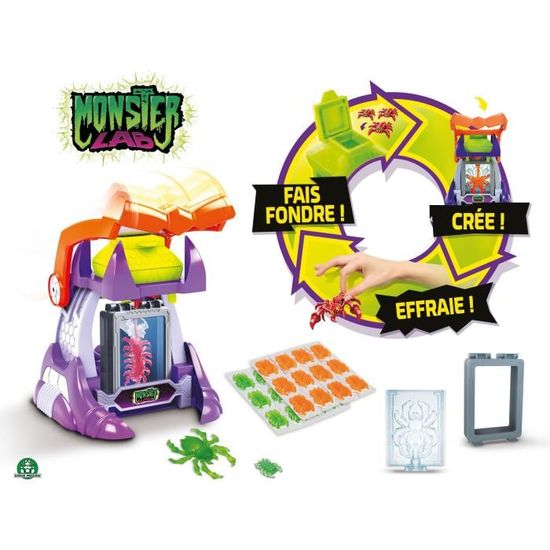 Jeu créatif - GIOCHI PREZIOSI - MONSTER LAB - Fabrique de monstres avec ...