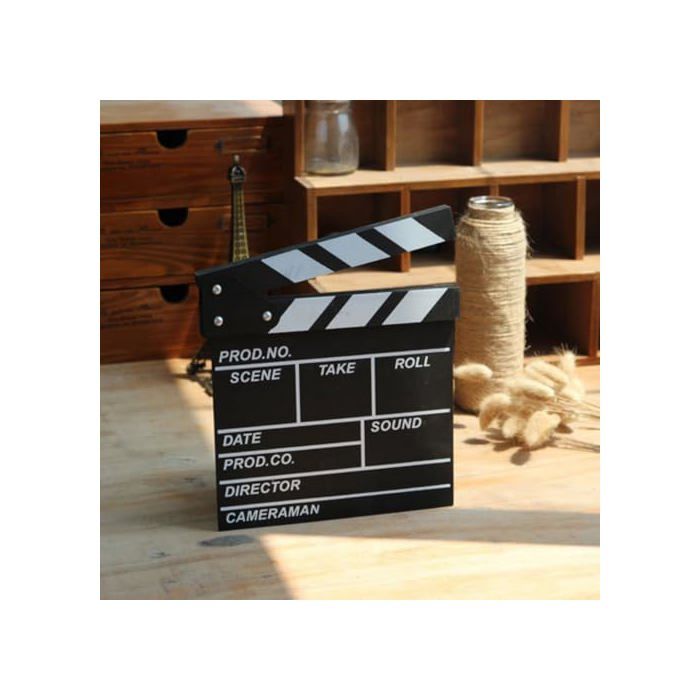 Action Cut Clapper, Clap Cinema Professionnel, Clap de Cinéma, pour ...