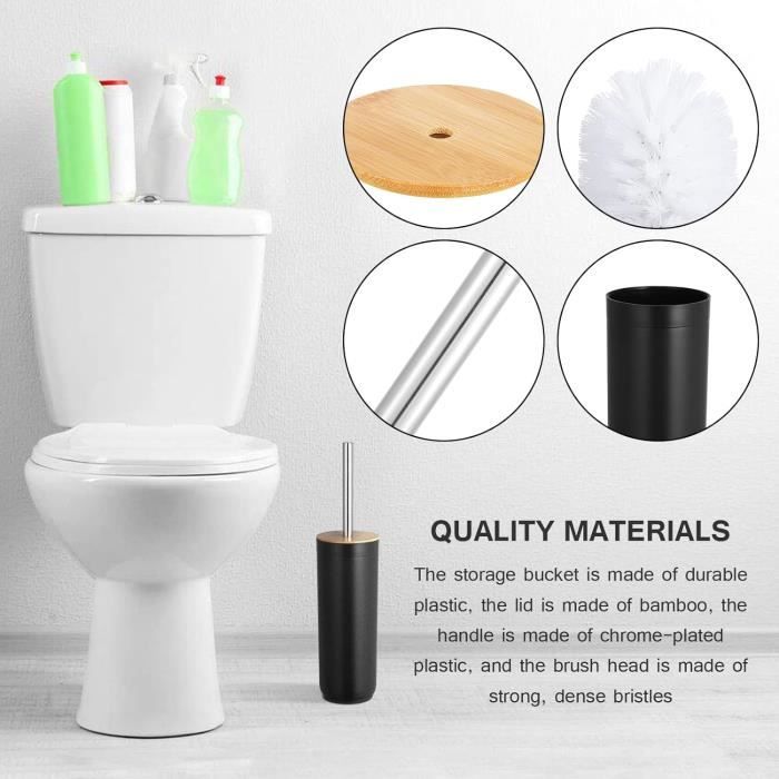 Brosse de Toilette WC, Brosses WC et Supports, Brosse de Toilette à Long Manche Manche avec ...
