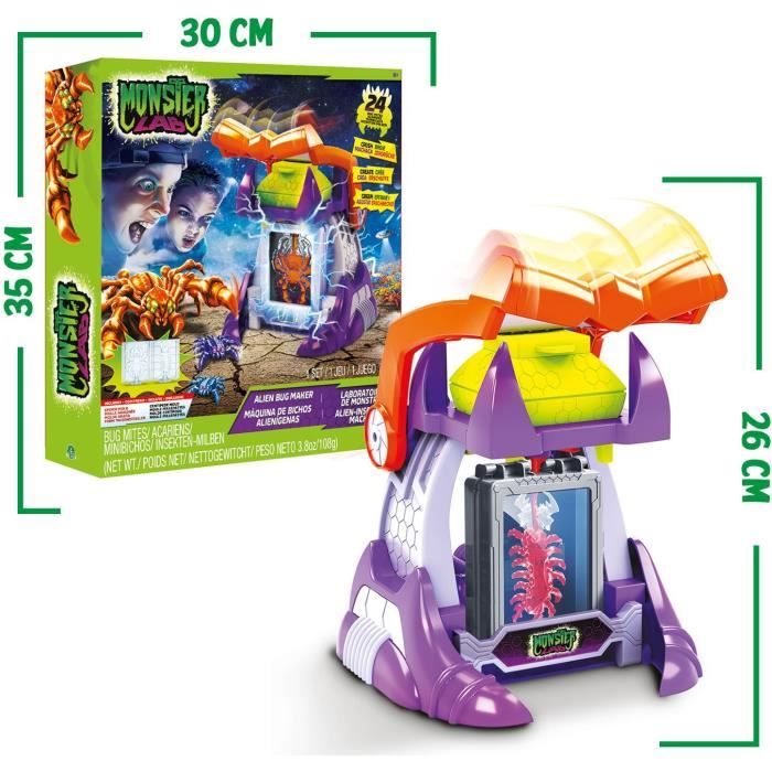 Jeu créatif - GIOCHI PREZIOSI - MONSTER LAB - Fabrique de monstres avec ...
