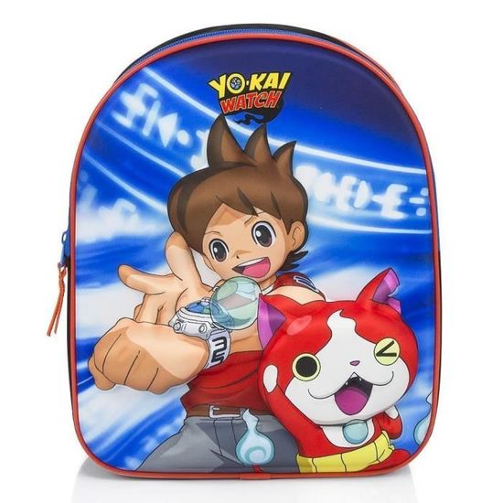 Sac à dos YO KAI WATCH version 3D Bleu - Cdiscount Bagagerie - Maroquinerie