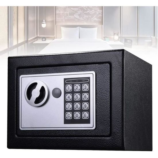 Electronique Coffre fort clef serrure combinaison digitale, clés ...