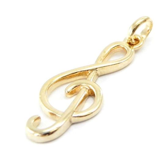 Pendentif Plaqué Or "Clé de Sol" - Achat / Vente pendentif vendu seul ...