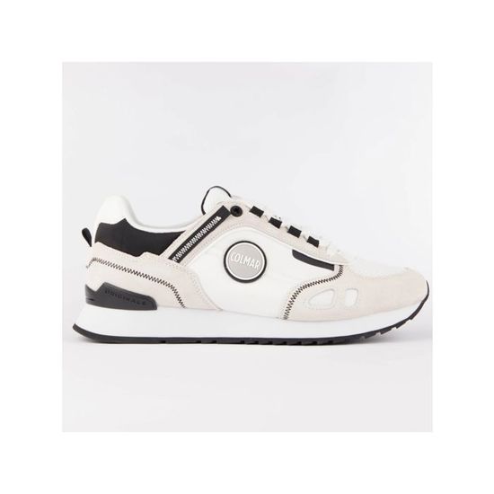 Basket - Colmar - Homme - Travis Sport Bold - Blanc - Synthétique Blanc ...