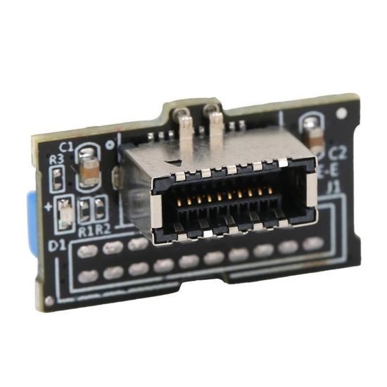Tbest Adaptateur Carte 20Pin TypeE vers 19 Pin USB 3.0 Extension ...