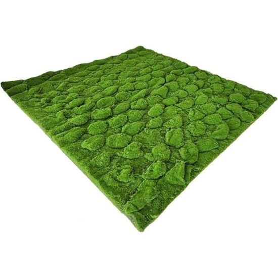 Mousse Murale Végétale Artificielle Pour Fausse Pelouse Scène Herbe ...