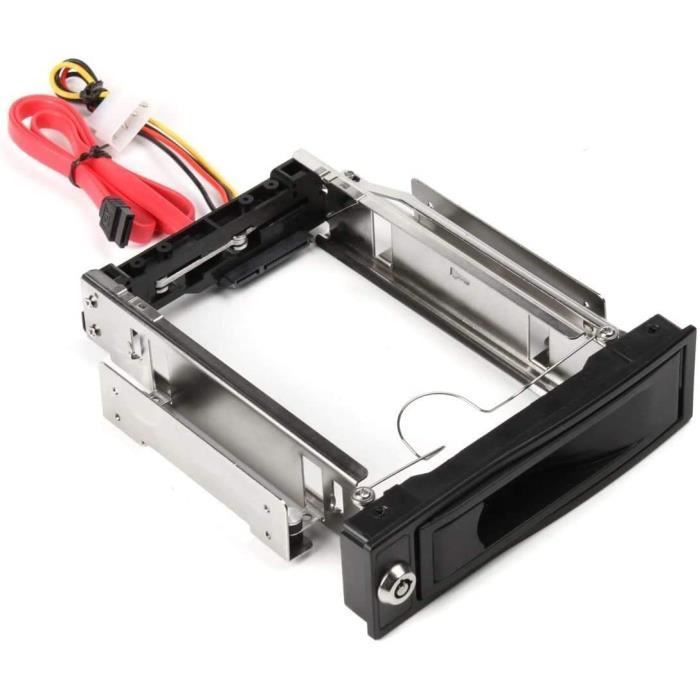 3.5" Drive Caddy SATA I-II-III Support HDD pour Le 5,25" Drive Bay ...