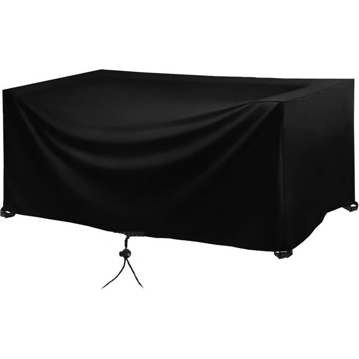 Housse Table De Jardin Imperméable 135x90x75cm/LxWxH Housse Salon De ...