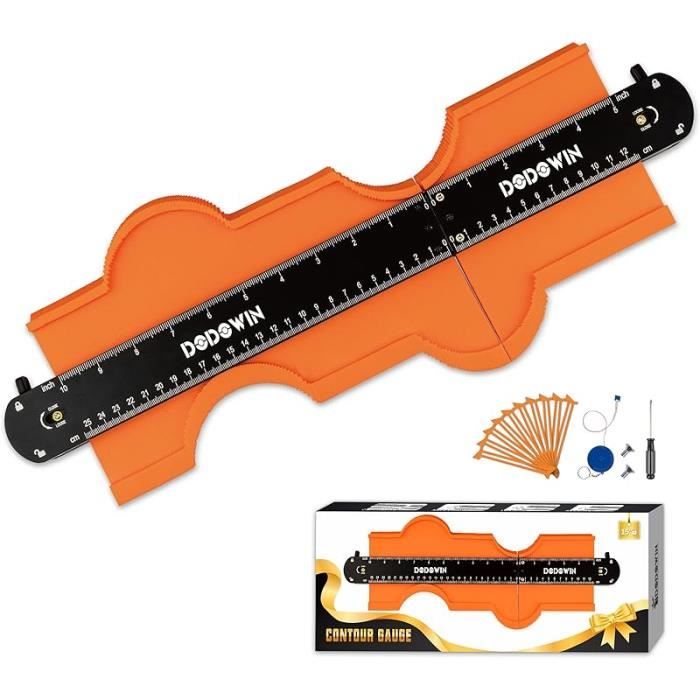 Jauge de Contour Connectable 38cm Copieur Profil Outils de Traage Coupe ...