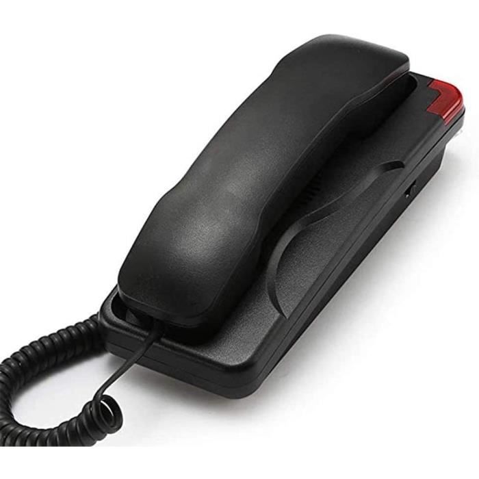 Téléphone Filaire Mural Mini Extension Murale Chambre Téléphone Fixe Décoration De La Maison ...