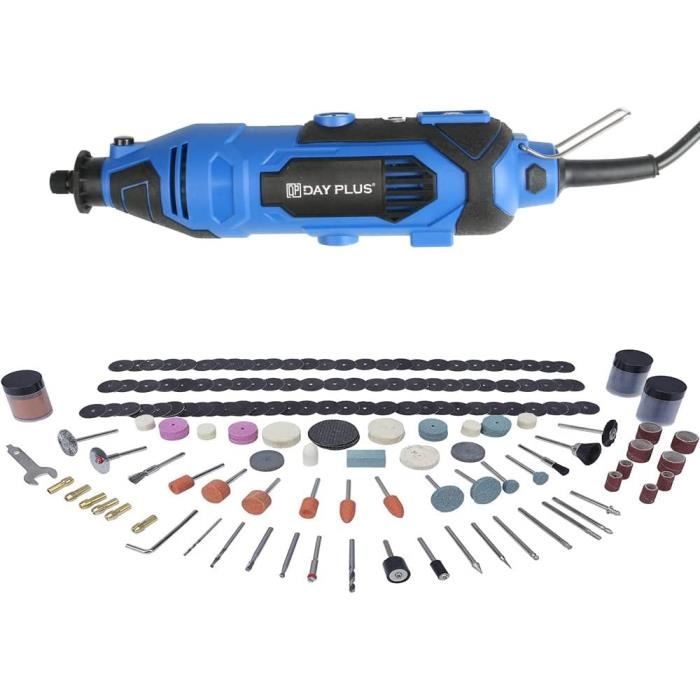 Outil Rotatif Électrique 135W, Mini Outils Rotatifs Multifonction avec ...