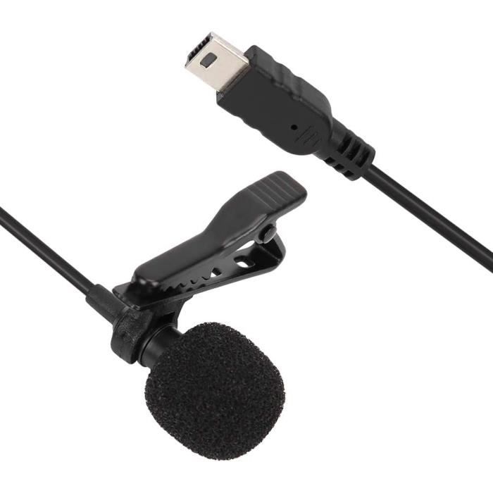 Microphone Usb Microphone Lavalier Usb, Interview Professionnelle Live ...
