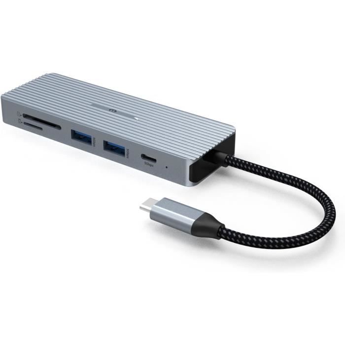 Station D'Accueil, Concentrateur Usb C 10 En 1 Avec Hdmi 4K, Port De ...