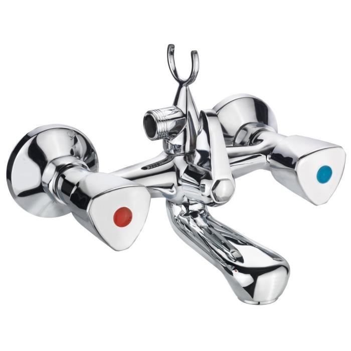 Cornat Lisa robinetterie bain à deux poignées, chromé - LI2 - Cdiscount ...