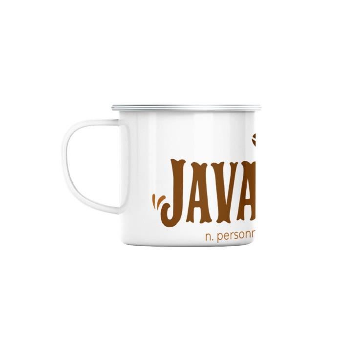 Mug en Métal - Javaphile - Café Culture - Couleurs éclatantes ...