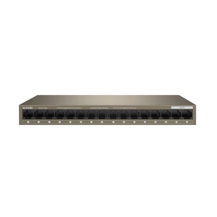 Switche Et Hub Reseau - Limics24 - Switch Ethernet 16 Ports Gigabit 10 ...