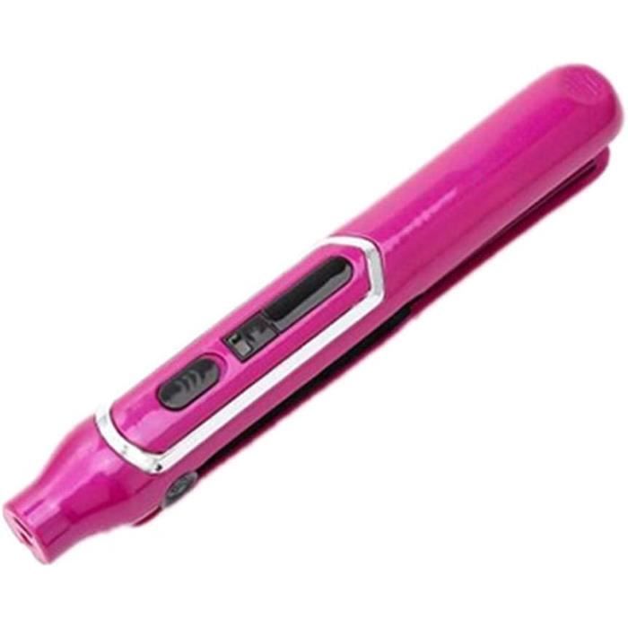 2 En 1 Lisseur Et Curleur, Écran Lcd, Écran De Curling, Température ...