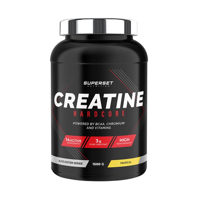 Créatines - Superset Nutrition - CREATINE HARDCORE (1,5Kg) - Saveur ...