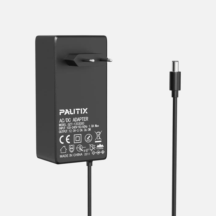 Adaptateur D'Alimentation 12V 3A, Ac 100-240 V Vers Dc 12 V Driver ...
