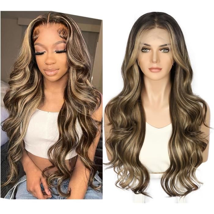 Sapphirwigs Perruque Frontale En Dentelle Marron 13 X 4 Cm, Perruque ...