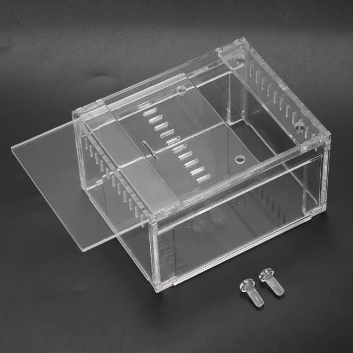 VGEBY Réservoir d’insectes Reptile Breeding Box Transparent Acrylic ...