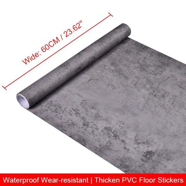 Papier peint,Shuini hui-5 m x 60 cm--Autocollants de sol en vinyle PVC ...