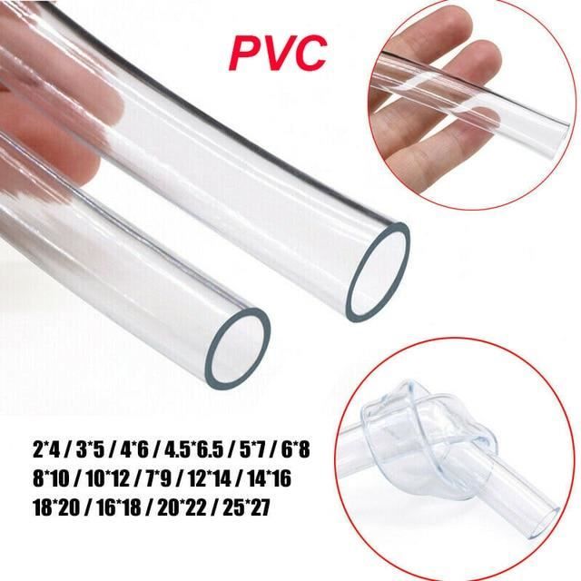 Tuyau,16 x 18 mm--Tuyau en plastique PVC transparent ID 2 ~ 25mm, degré ...