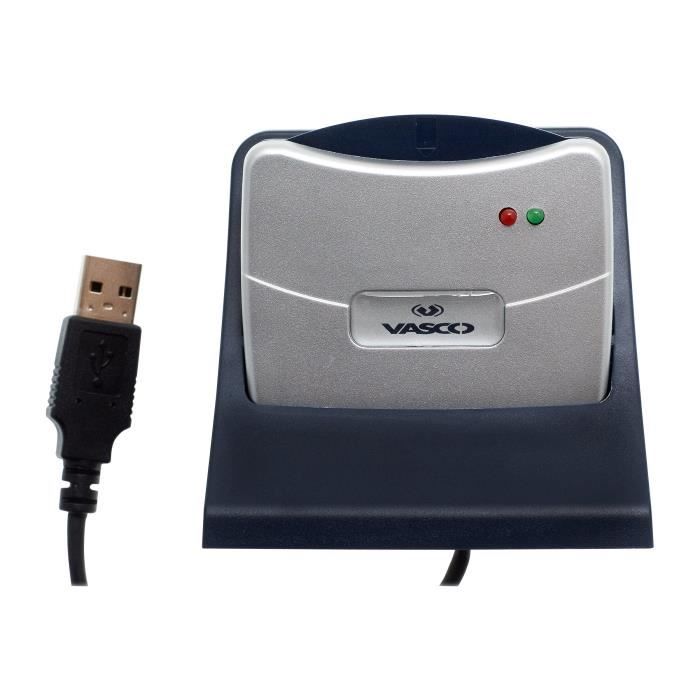Lecteur de carte Vasco Digipass 905 eID pour Windows - USB 2.0 - Gris ...