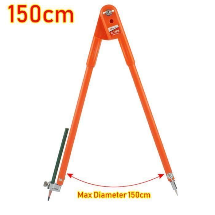 Précision Crayons Compas Diviseurs Réglables de Grand Diamètre Compas ...