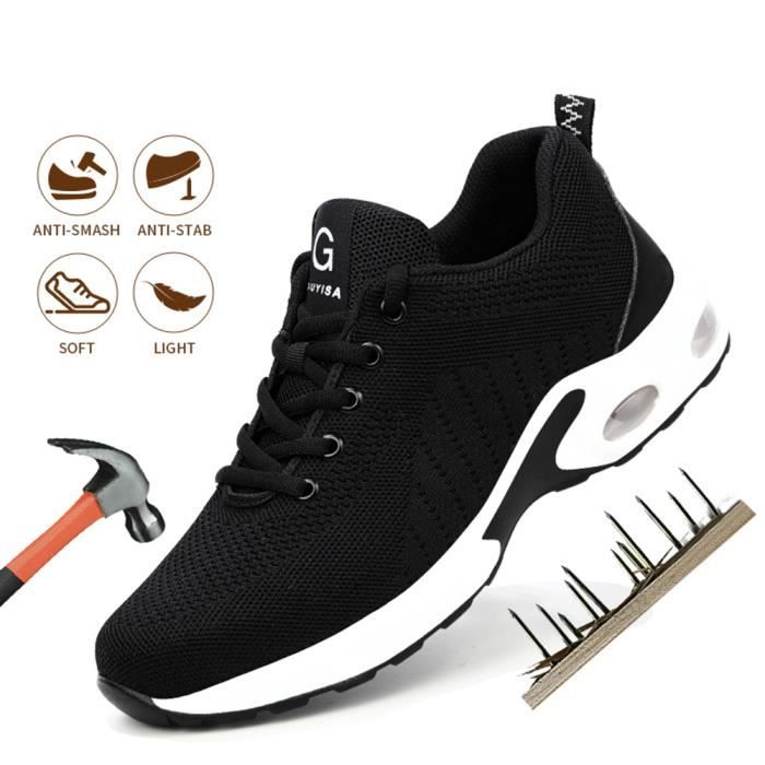 Chaussures de sécurité Homme - MOBIGARLAN - XH514p - Légèreté Coque ...