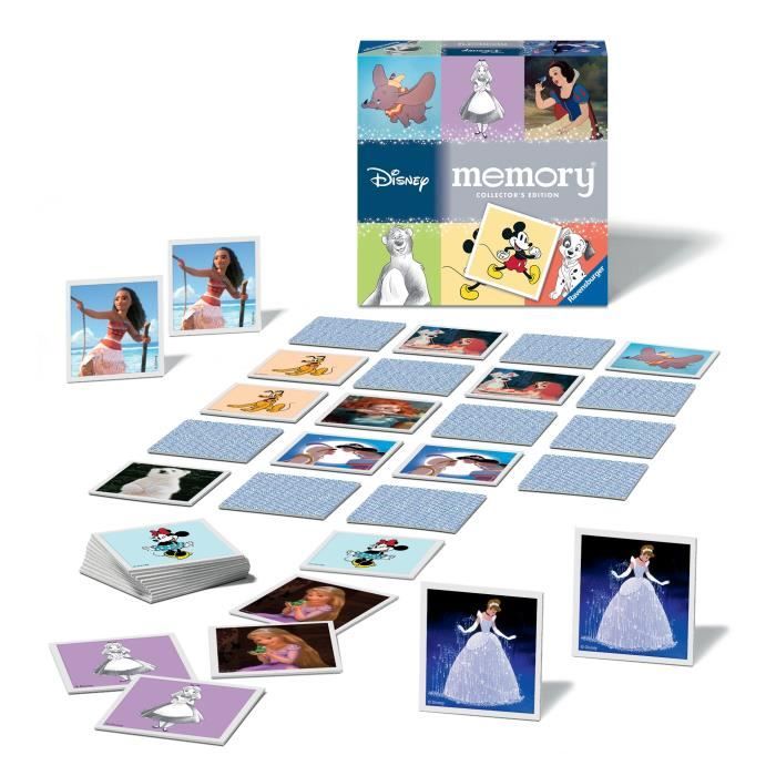 Jeu de mémoire Collectors' memory® Walt Disney - Ravensburger ...