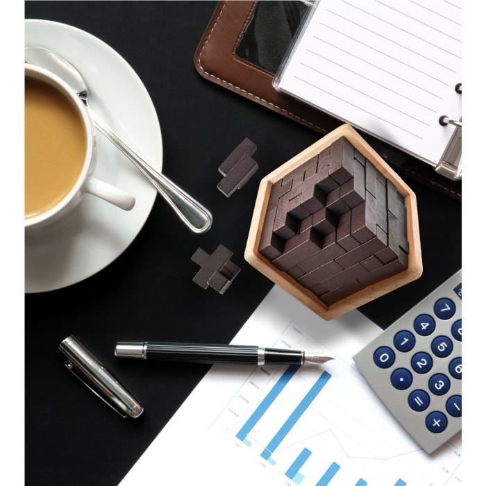 Puzzle 3D eois par Sharp Brain Zone. Puzzle en Forme de T. Jouet ...