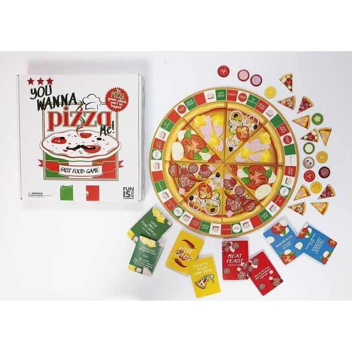 Jeu « You Wanna Pizza Me »-Pour Tous Les Âges[u9007] - Cdiscount Jeux ...