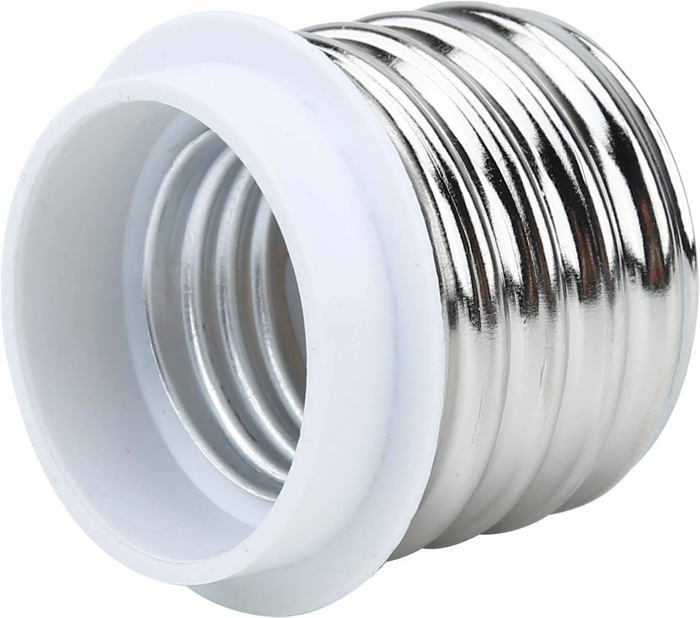 4X Douille de Lamp Adaptateur E40 à E27 en Blanc - pour Ampoules à ...