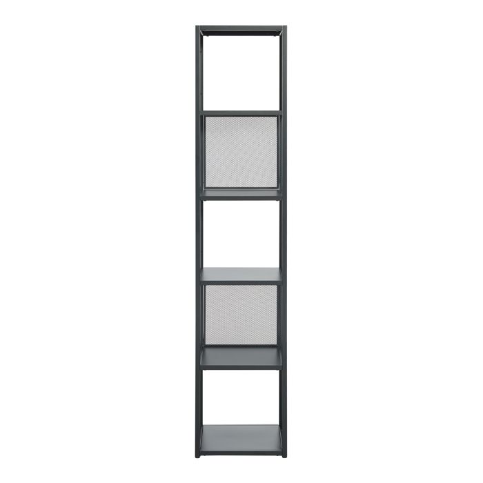 Bibliothèque Finspang 185 x 38 x 38 cm noir - Cdiscount Maison