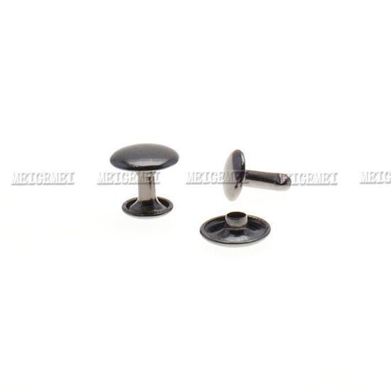 RIVET,Pistolet En Métal-9mmx9mm--Ensemble de Rivets ronds à Double ...